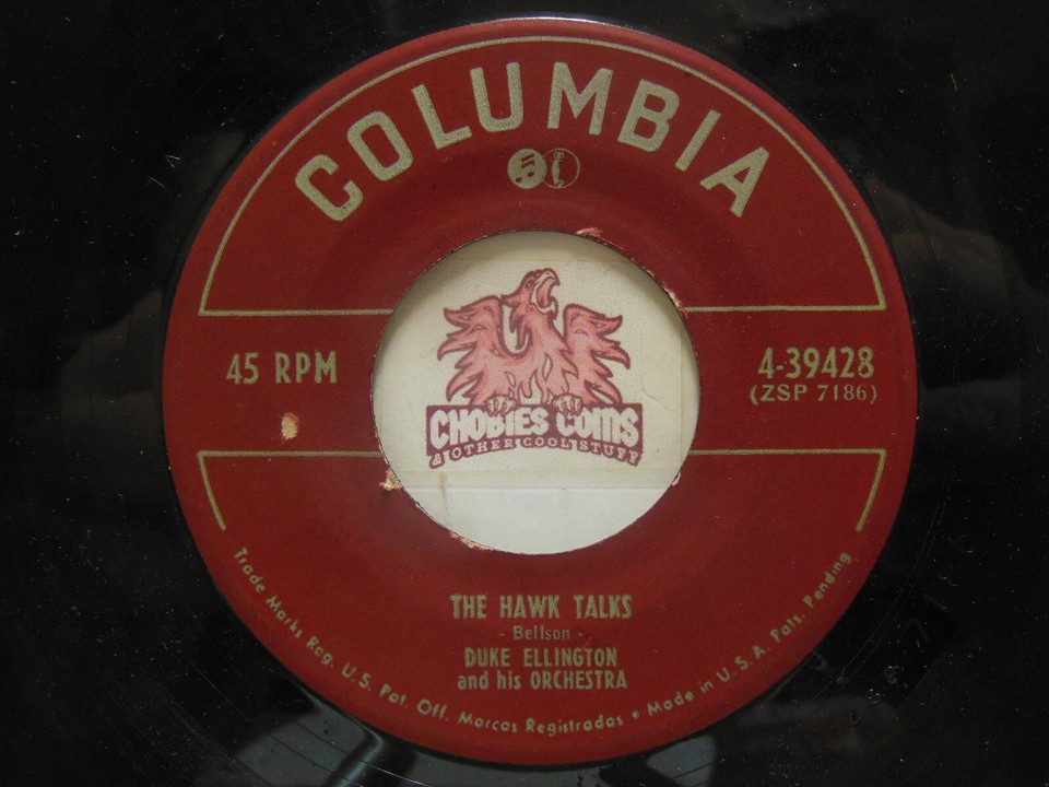 Duke Ellington And His Orchestra – Fancy Dan / The Hawk Talks, 45 RPM ...