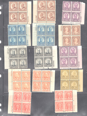 US Plate block lot mint NH | eBay