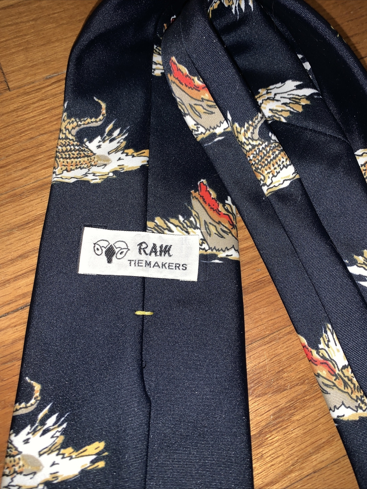 RAM TIE MAKERS Alligator Crocodile Dundee Neck Tie OO… - Gem