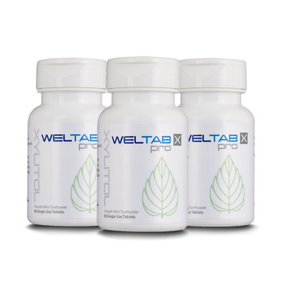 Water Flosser Tablets, WELTAB PRO X, To Be Used With WELTIP Infuser Tip ...
