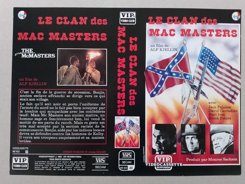 JAQUETTE VHS - LE CLAN DES MAC MASTERS - VHS SLEEVE - VIP - JACK PALANCE | eBay