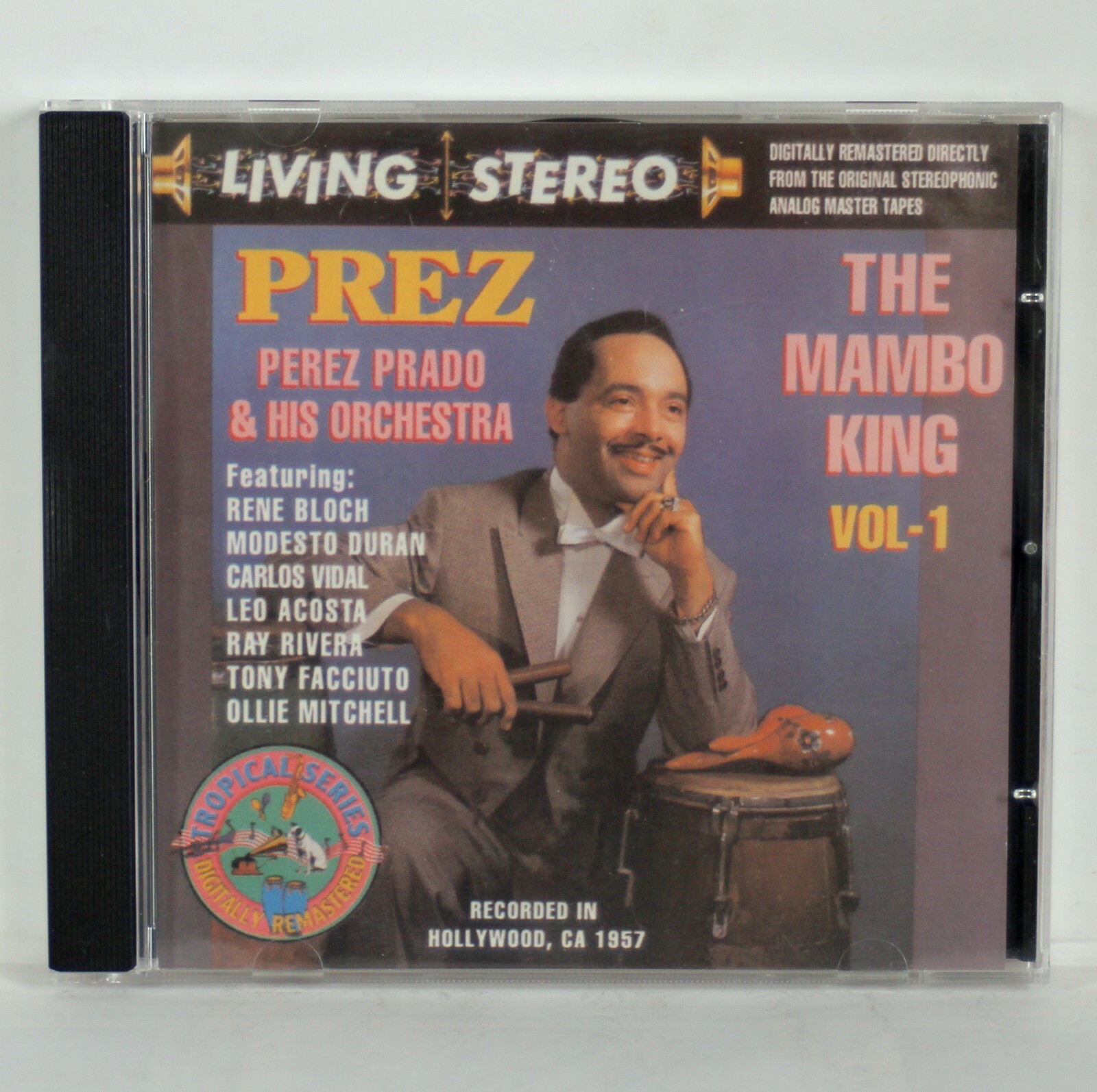 PEREZ PRADO the mambo king vol. 1 – BMG 1993 – 82876-64621-2 – made in ...