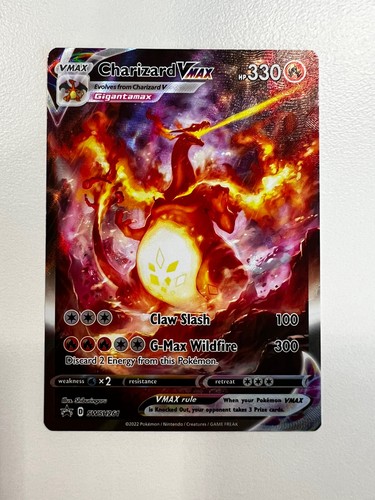 Charizard Vmax - SWSH261 - Alt Art - UPC - SWSH Black Star Promo ...