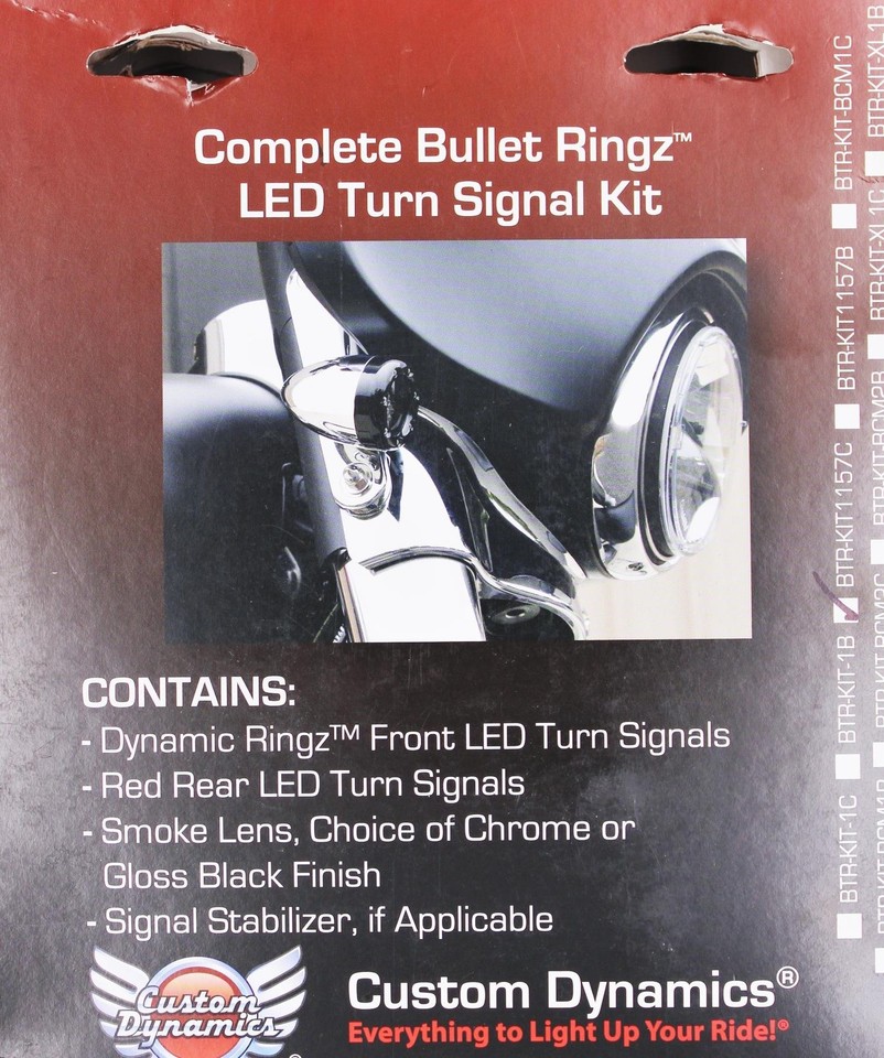 Custom Dynamics LED Turn Signal Kit 1157C Part Number - 20201197 | eBay