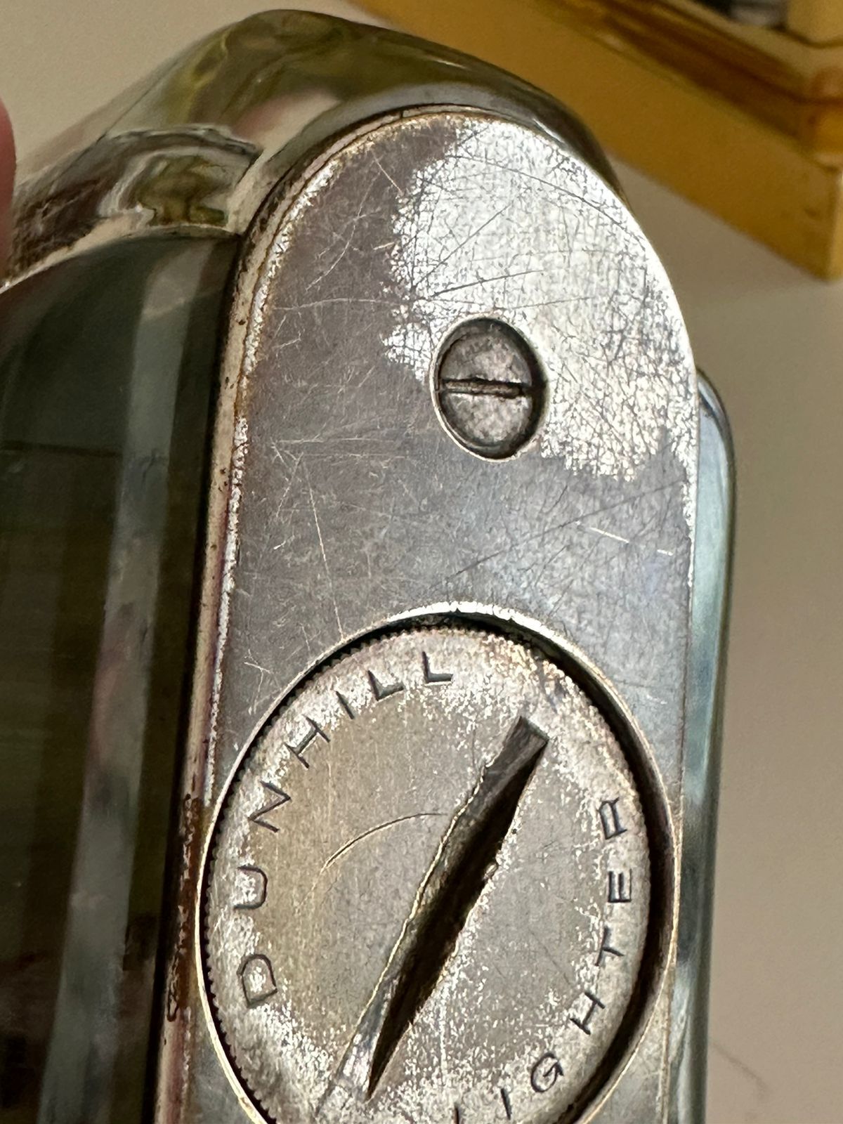 DUNHILL 1949 STANDARD AQUARIUM LIFT ARM PETROL LIGHTER IN PERSPEX ...