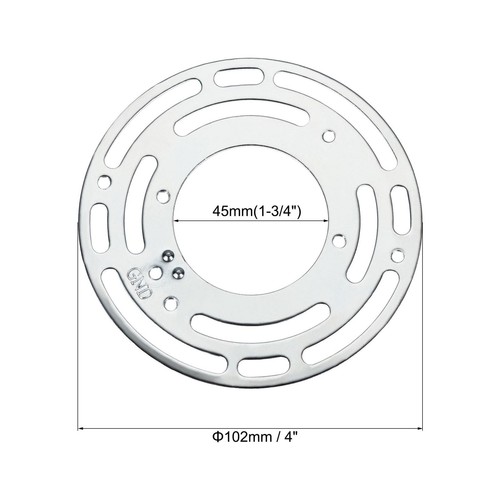 Light Crossbar 4" Diameter Circle Mounting Bracket Universal Lamp ...