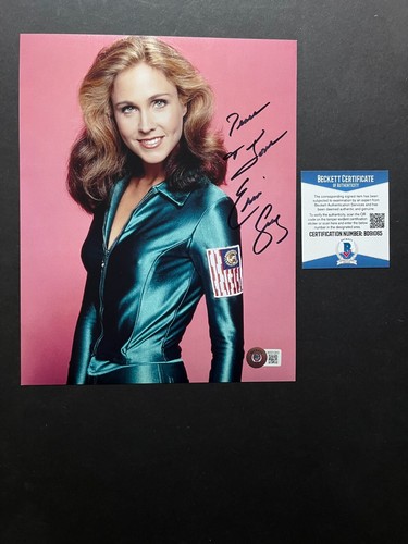 Erin Gray Hot! autographed signed classic sexy 8x10 photo Beckett BAS ...