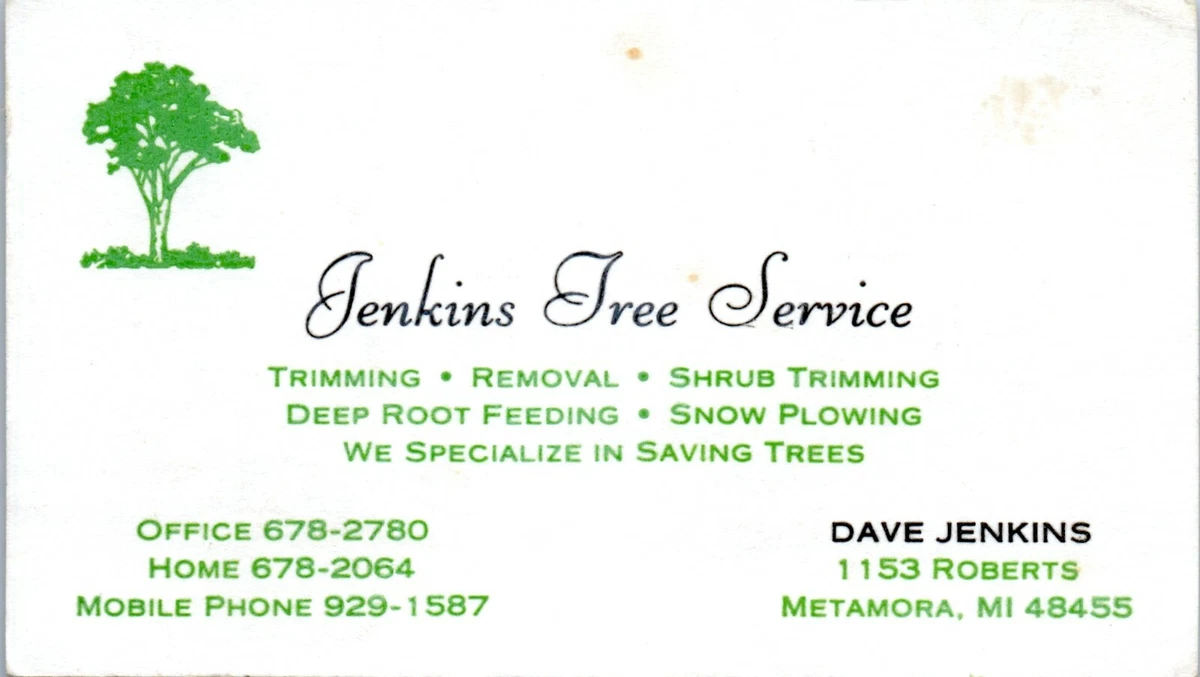 Tree Service Business Cards