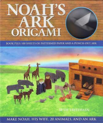 Noahs Ark Origami Book & 100 Paper Pack 20 Projects Wife Animals ...