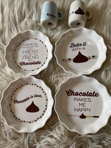 Mini Pie Baking Set Hershey’s Kisses 6 Pieces Chocolate Lover Gift Kiss ...