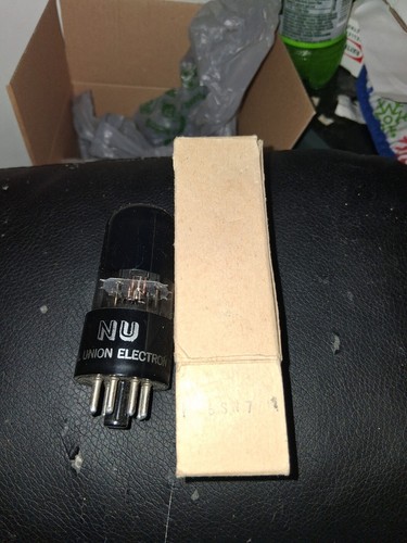 1 Strong National union blk glass 6SN7GT / 6SN7 tube #GF70 | eBay