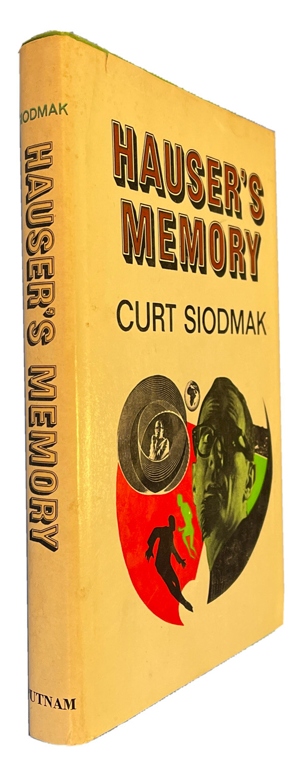 HAUSER'S MEMORY by Curt Siodmak 1968 Vintage Book Club Edition ...