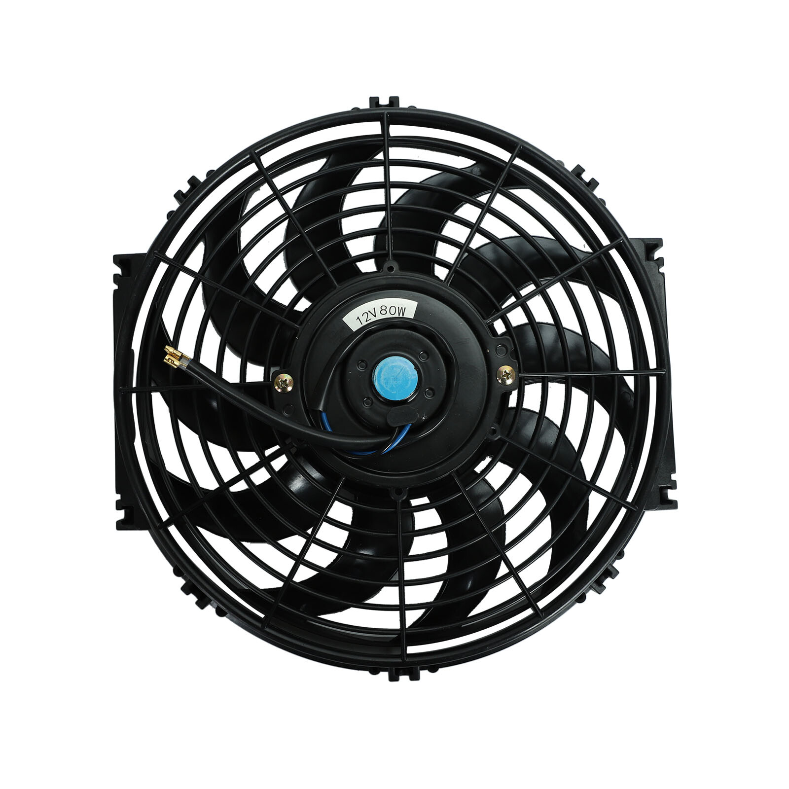 Electric Radiator Cooling Fan 12" Inch 12V Slim w/ Thermostat Switch ...