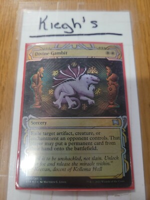Mtg Divine Gambit *Foil Mystical Archive* | eBay