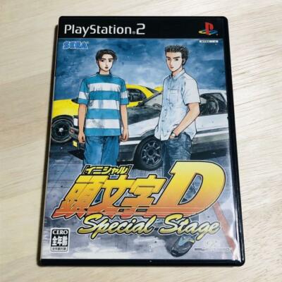 PS2 Initial D Special Stage PlayStation 2 SEGA GAMES from Japan anime ...