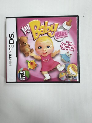 My Baby Girl Nintendo DS Game Complete CIB Cart Works Lite DSi XL 2DS ...