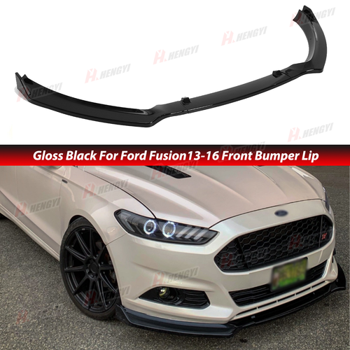 3PCS For Ford Fusion Mondeo 2013-2016 Front Bumper Lip Splitter Body ...