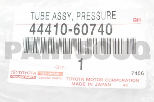 4441060740 Genuine Toyota TUBE ASSY, PRESSURE FEED 44410-60740 | eBay