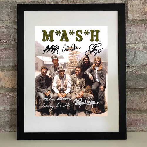 M*A*S*H* Classic Cast Photo - Multi-Signed Autograph REPRINT MASH TV ...