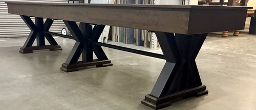 Berner 12 Foot Industrial Style Shuffleboard Table | eBay