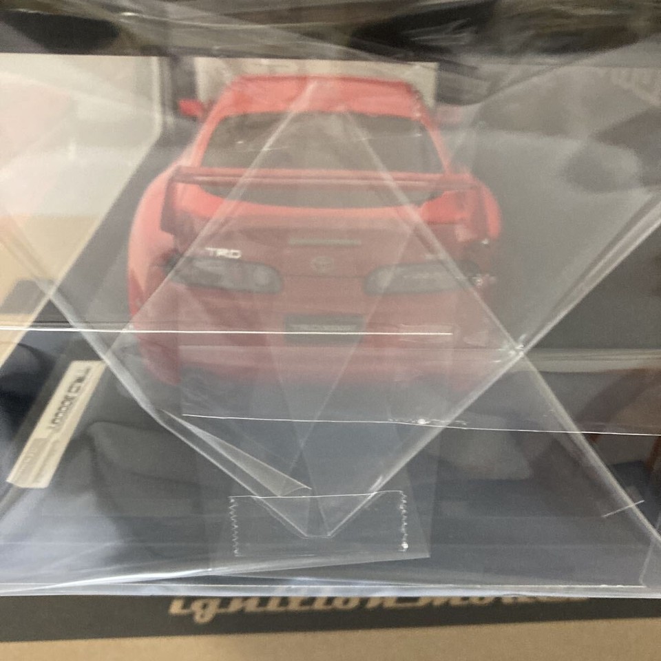 Ignition model 1/18 TOYOTA Supra A80 TRD 3000GT Red IG3602 695236 | eBay
