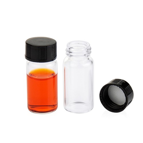 Clear Glass 5 ml (0.17 OZ) Sample Vial, Liquid Sampling Containers ...
