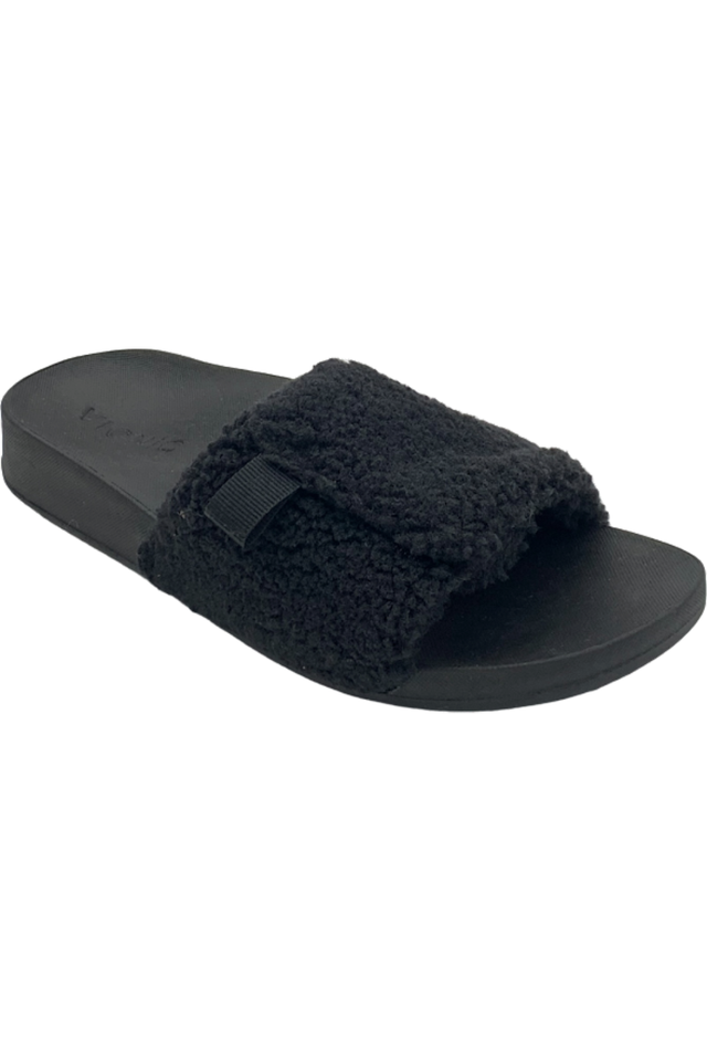 Vionic Adjustable Cozy Slide Slippers Keira Black | eBay