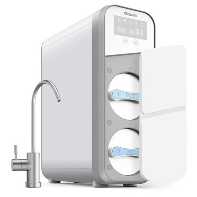 Deepuro RO Water Filter System Reverse Osmosis Under Sink Filtration ...