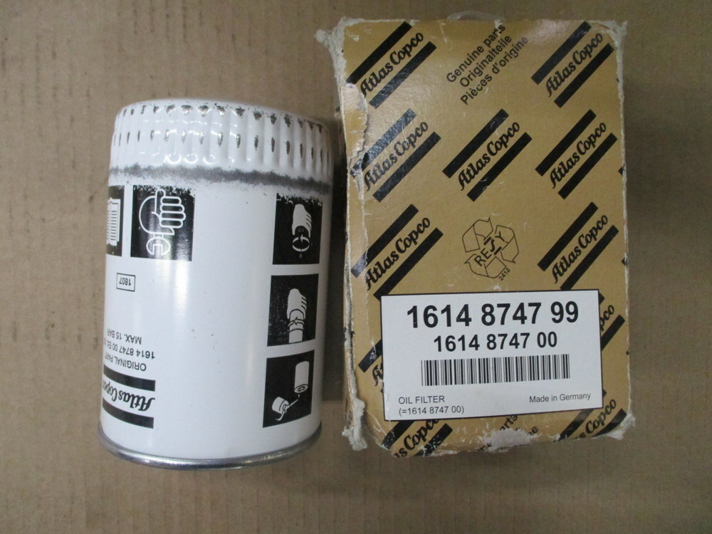 Atlas Copco 1635 0407 00 Air Filter 1635040700 Dented | eBay