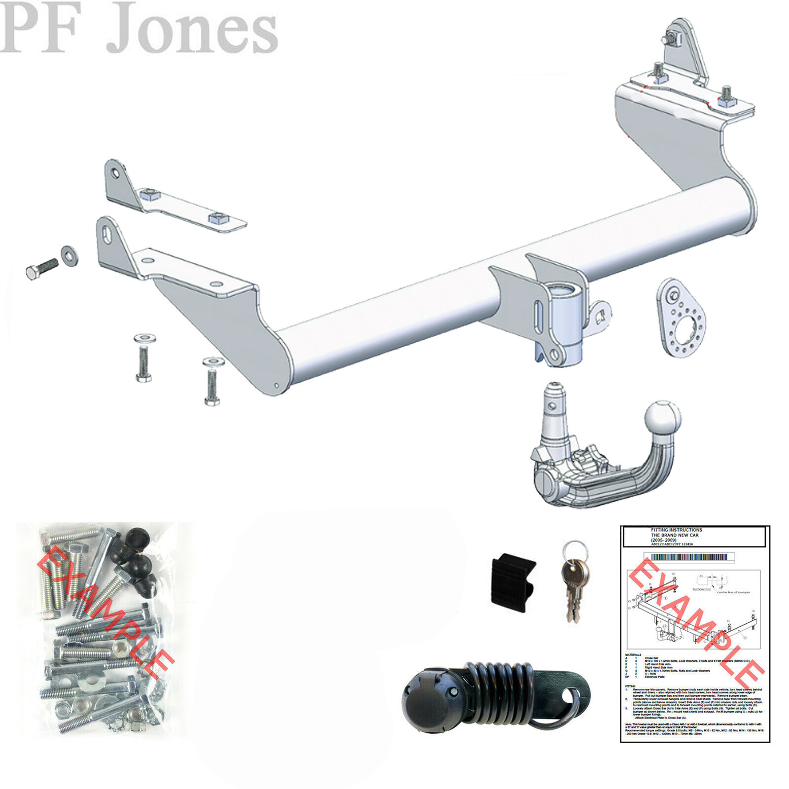 Westfalia Towbar for Ford Mustang Mach-E CX727 2021 Onwards ...