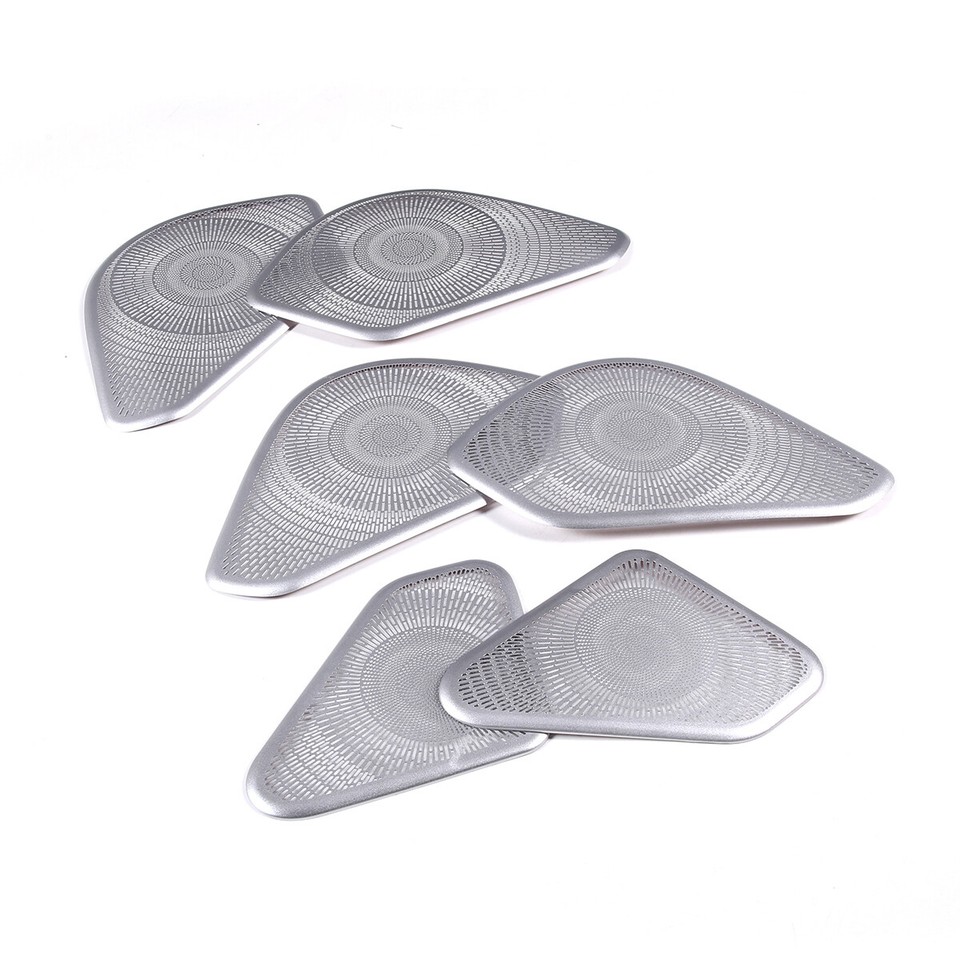 6pcs/Set Stainless Door Speaker Cover Mesh Trim For LR Range Rover ...