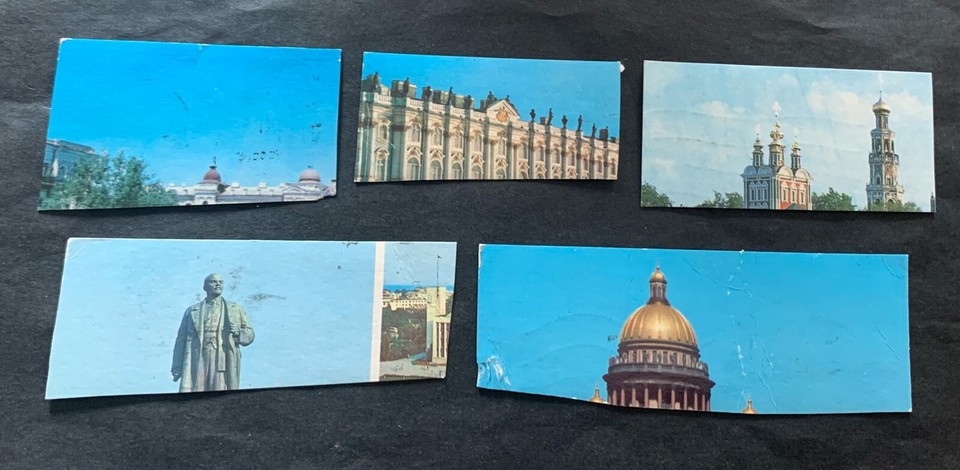 Russia 🇷🇺 Россия USSR - 5 used postal stationery cut outs | eBay