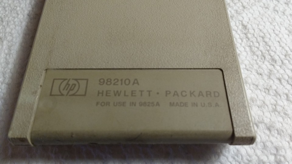 HP9825 Cartridge / ROM Module Model 98210A "String - Adv Programming ...