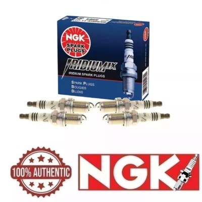 4Pcs NGK Iridium Spark Plugs BKR7EIX 2667 For Civic VW CC EOS GOLF GTI ...