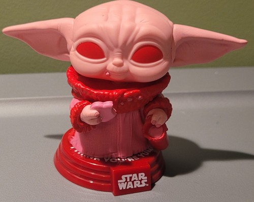 Funko Pop Grogu with Cookies #493 Star Wars Valentine's Day Pink Vinyl ...