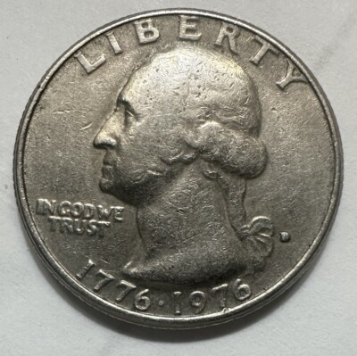 1776-1976 D US Bicentennial Quarter, Rare filled Mint Mark Regular | eBay
