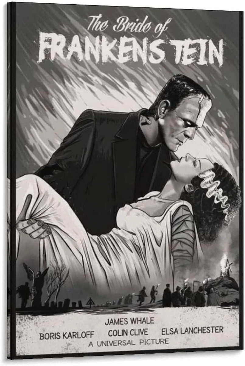 Frankenstein And His Bride Art