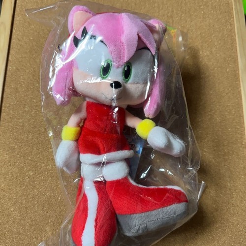 SEGA Amy Rose Emy Plush Doll SONIC THE HEDGEHOG ALL STAR COLLECTION ...
