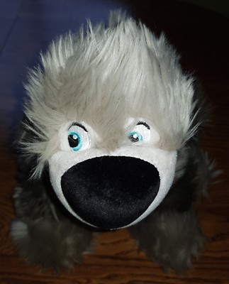 Disney Store The Little Mermaid Max Sheepdog Plush Prince Eric’s Gray ...