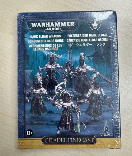 NIB Warhammer 40k Dark Eldar Wracks Squad 45-42 2011 Citadel Finecast ...