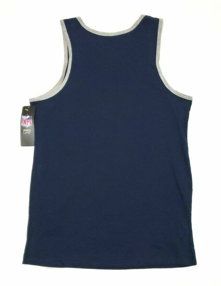 Houston Texans NFL Men's Pro Line Team Apparel Tank Top Blue / Red Size ...