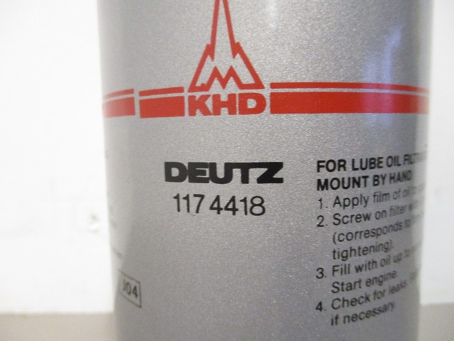 DEUTZ Oil Filter 1174418 117 4418 Baldwin Bt292 for sale online | eBay