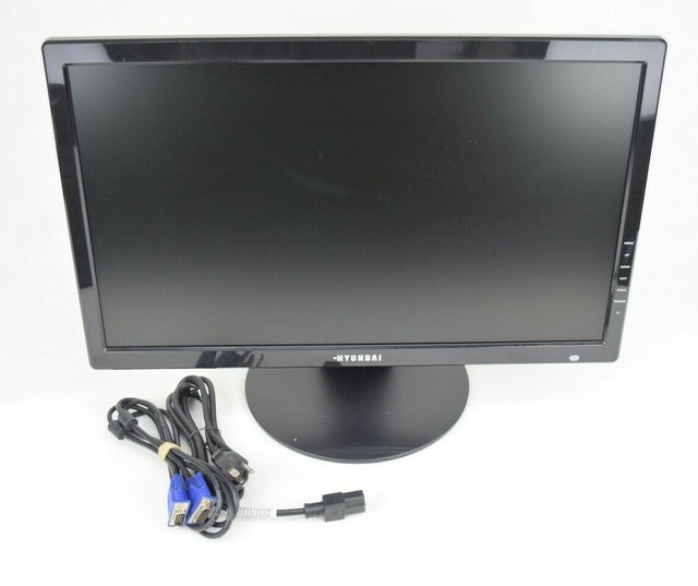 Hyundai P227D 22" LCD Monitor DVI VGA W/ Cords Grade a for sale online ...