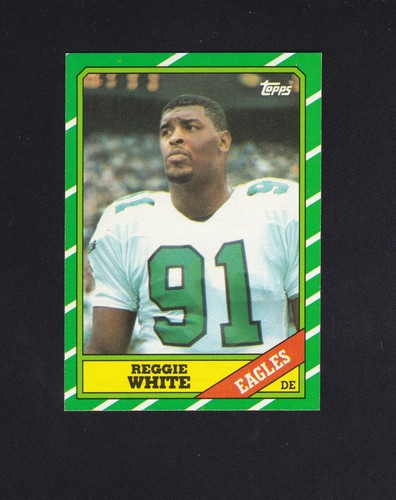 1986 Topps Reggie White #275 Philadelphia Eagles Rookie RC ~ NICE CARD ...