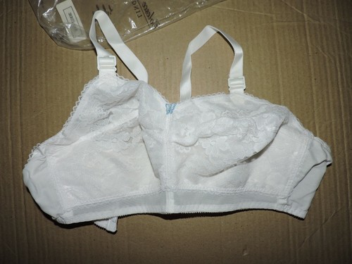 Colesce Couture Bra Lace White Size 32EE Style 226 Nylon USA | eBay