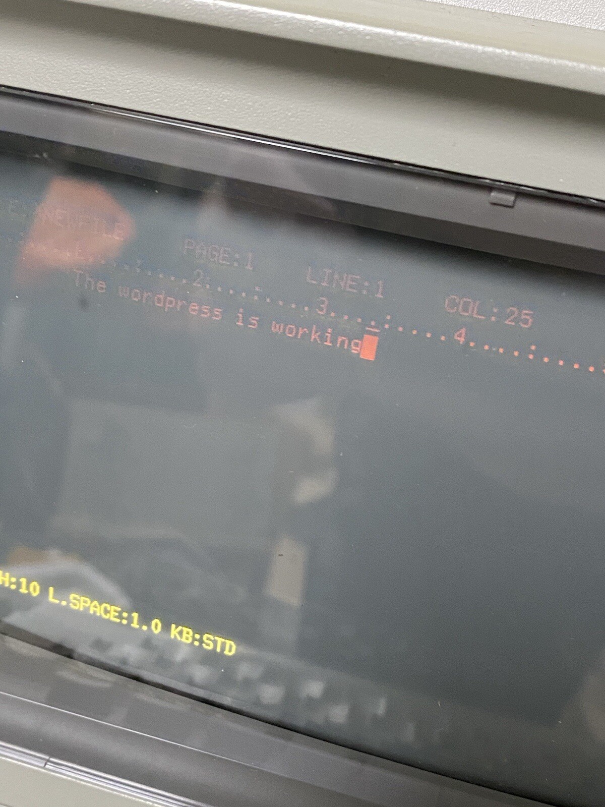 Vintage Brother Word Processor Model WP-80 WORKING CONDITION | eBay