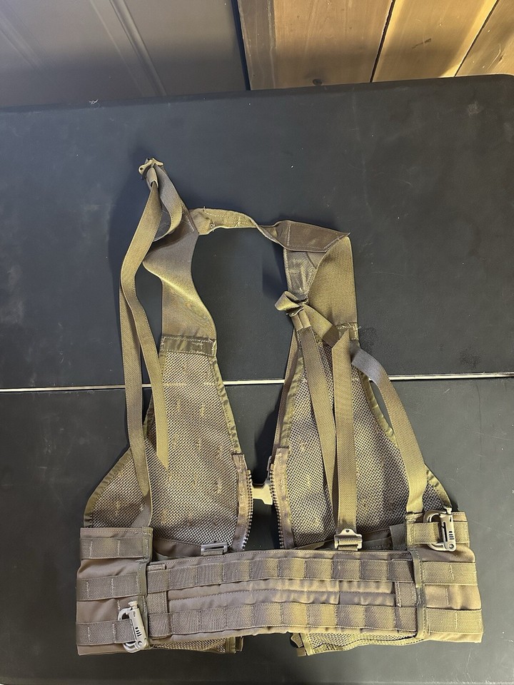 USMC Molle II Fighting Load Carrier Vest FLC LBV Tactical Coyote Tan ...
