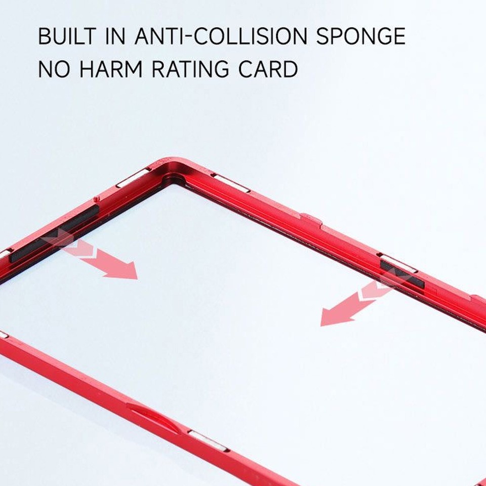 Graded Card Aluminum Slab Guard Box Bumper Metal Protector Case For PSA ...