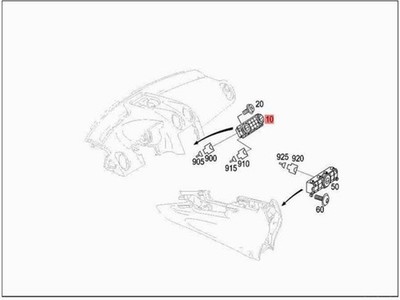 Genuine MERCEDES V251 W164 X164 Control unit complete 2519000101 | eBay