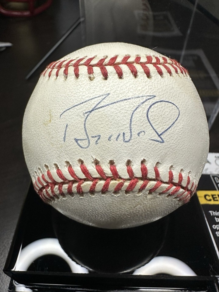 Barry Bonds Signed Autographed National League Baseball Ball JSA COA ...